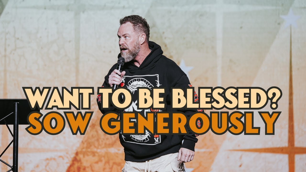 Want to Be Blessed? Start Sowing Generously! - YouTube