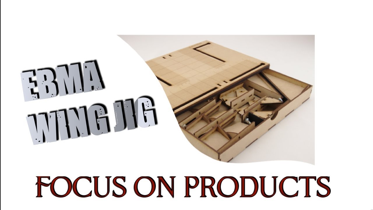 Focus on products for modelling, EBMA Wing jig - YouTube