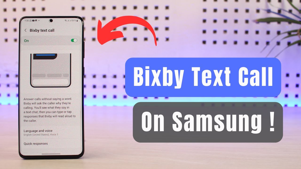 Samsung's BIXBY Text Call Feature is AMAZING ! - YouTube