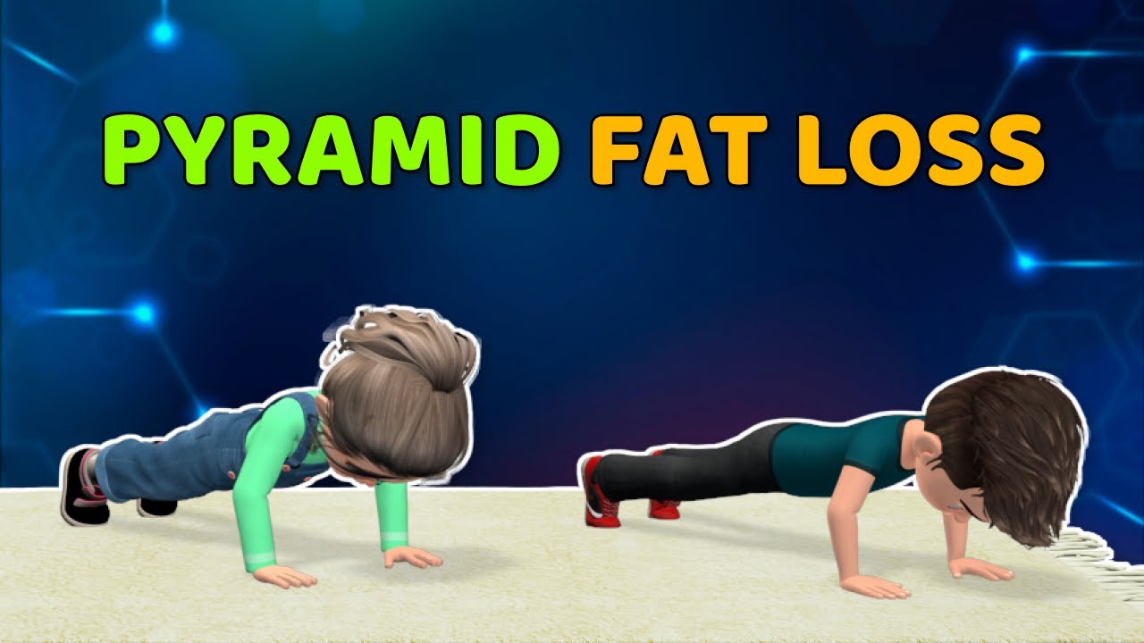 15 MIN PYRAMID WORKOUT FOR HELPING KIDS LOSE FAT - YouTube