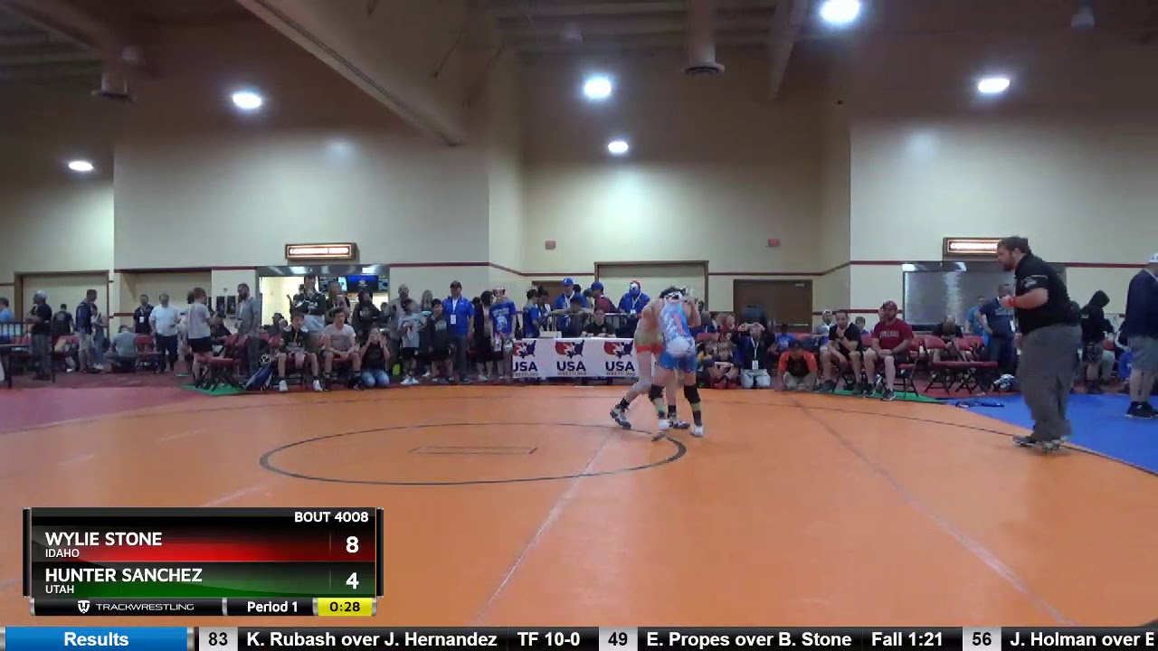14U 83 Wylie Stone Idaho Vs Hunter Sanchez Utah - YouTube