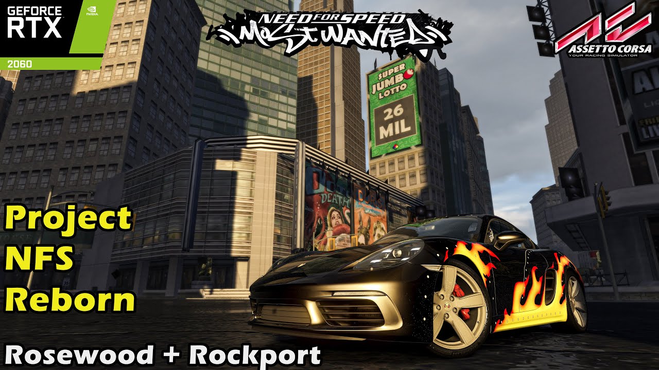 NFS Most Wanted Map for Assetto Corsa V2.0 | Project NFS Reborn | ABG ...