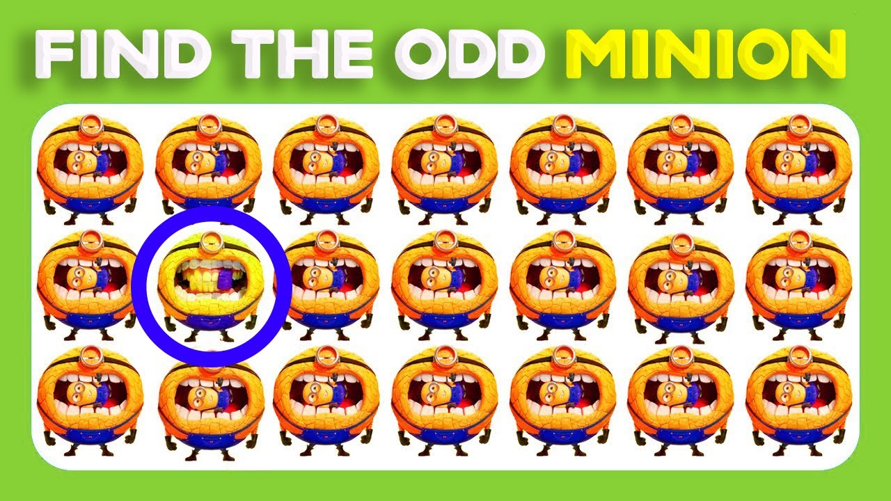 Find the ODD One Out DESPICABLE Me 4 🍌 Minion Edition - Quiz Box - YouTube