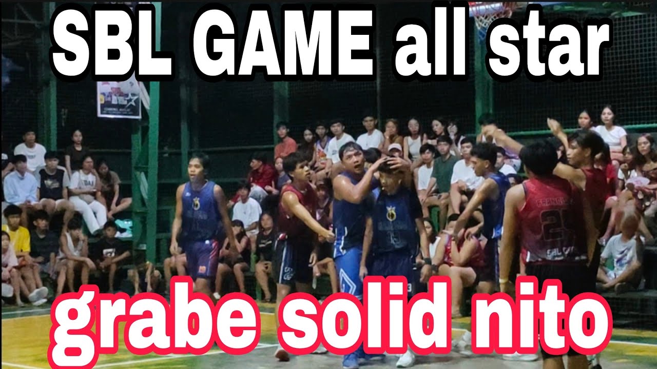 SBL GAME all star game - YouTube