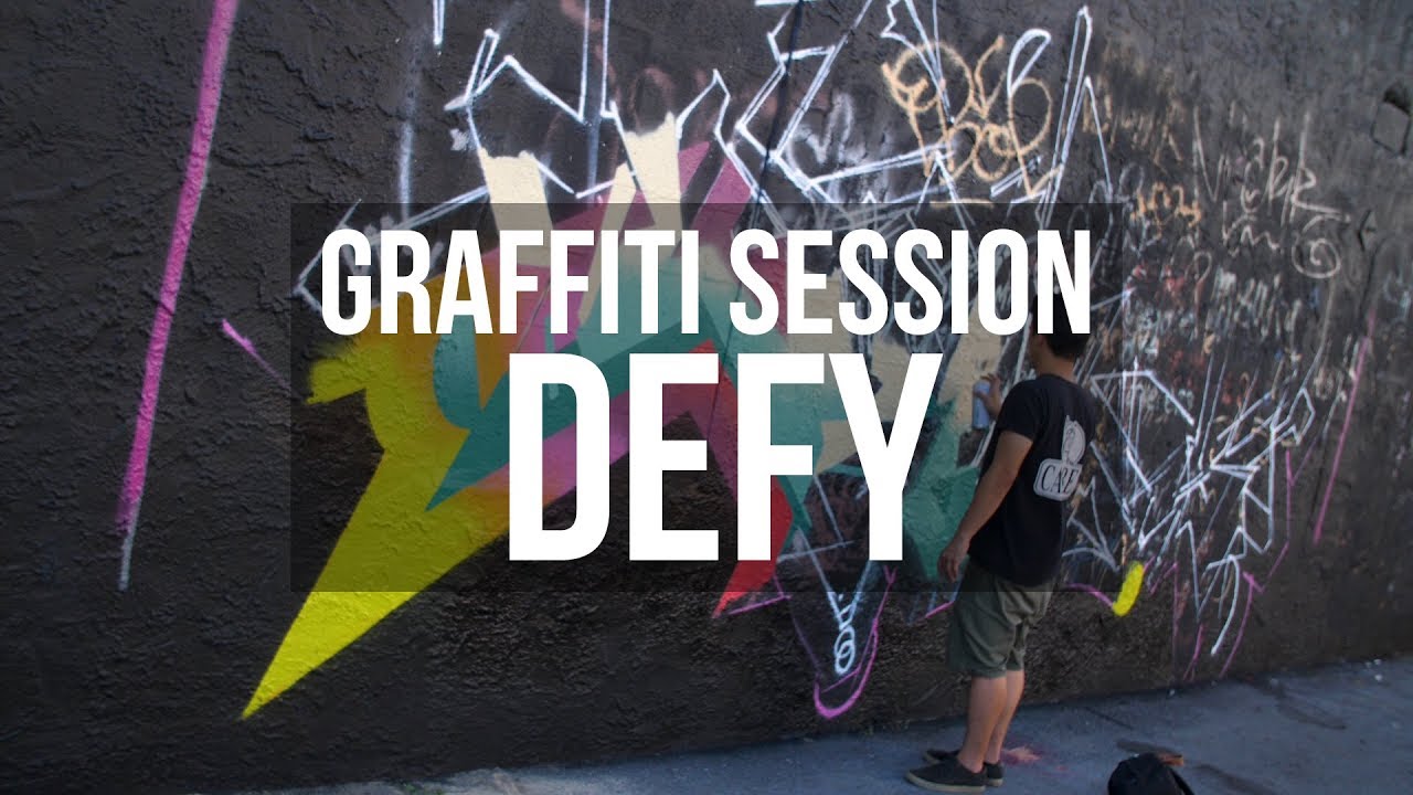 Graffiti Session: DEFY - YouTube