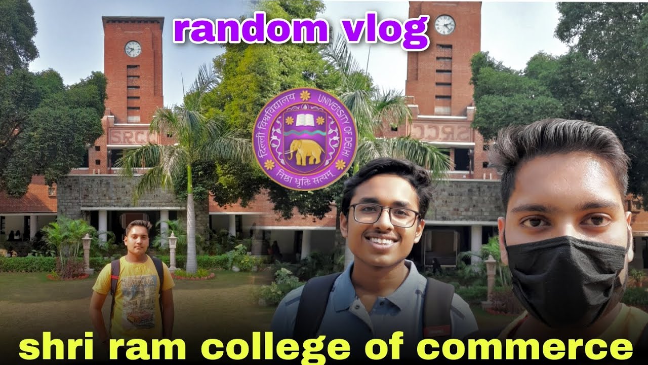 random vlog of north campus || srcc || vlog || 😊 - YouTube