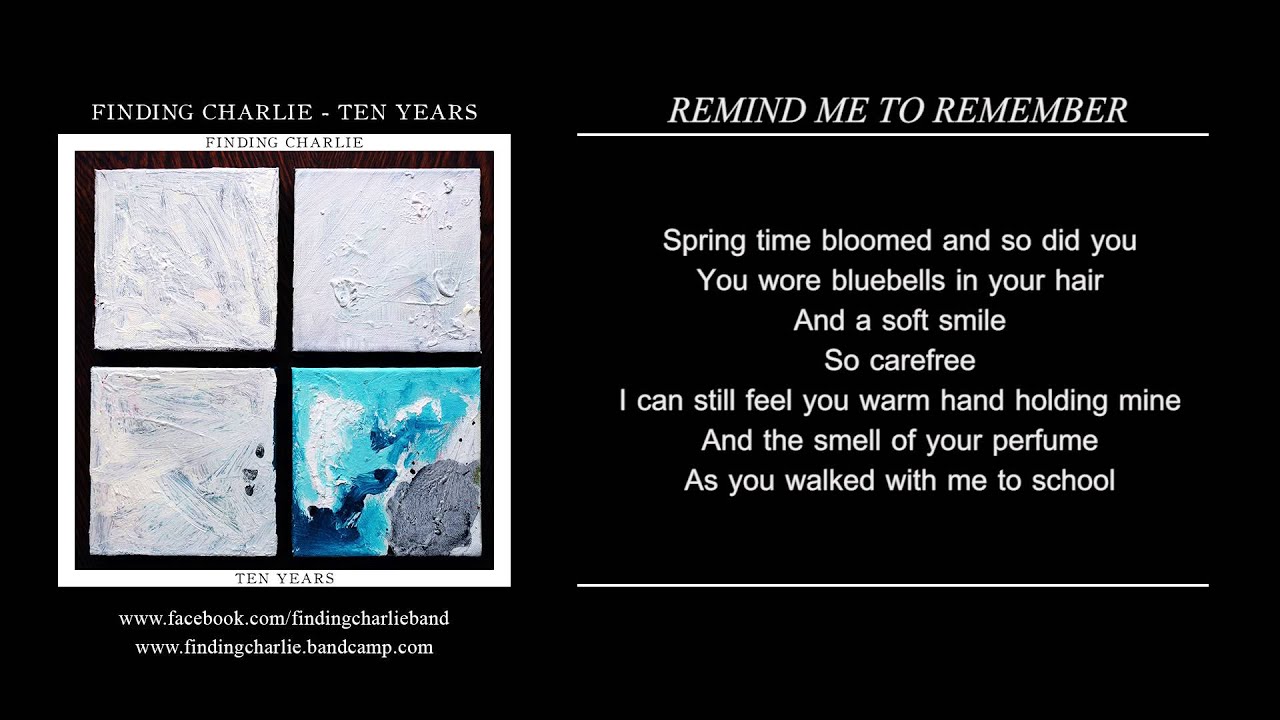 Finding Charlie - Ten Years (Full Album With Lyrics) - YouTube