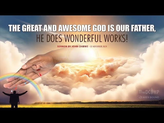 Sermon Our God Is Awesome