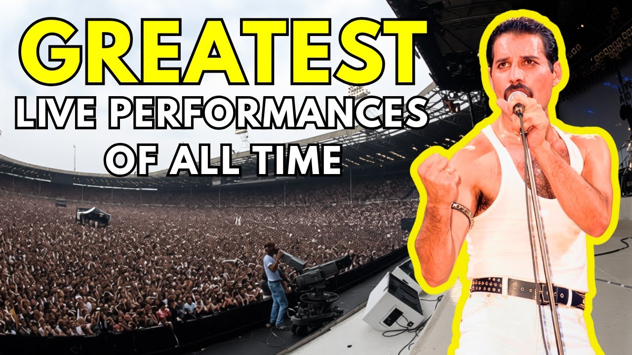 TOP 10 - GREATEST LIVE PERFORMANCES OF ALL TIME RANKED! - YouTube