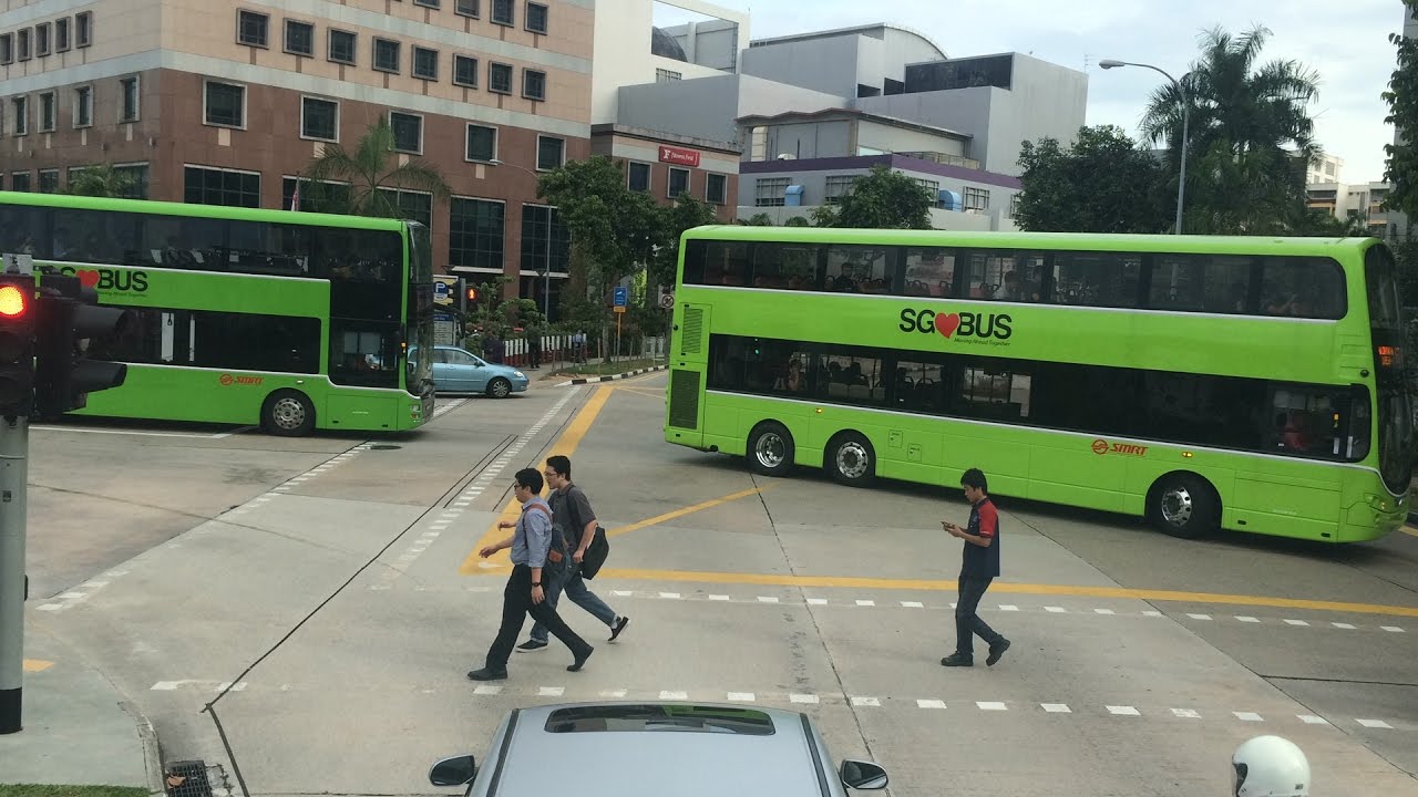 Bus 969 SMRT timelapse (From Woodlands) - YouTube