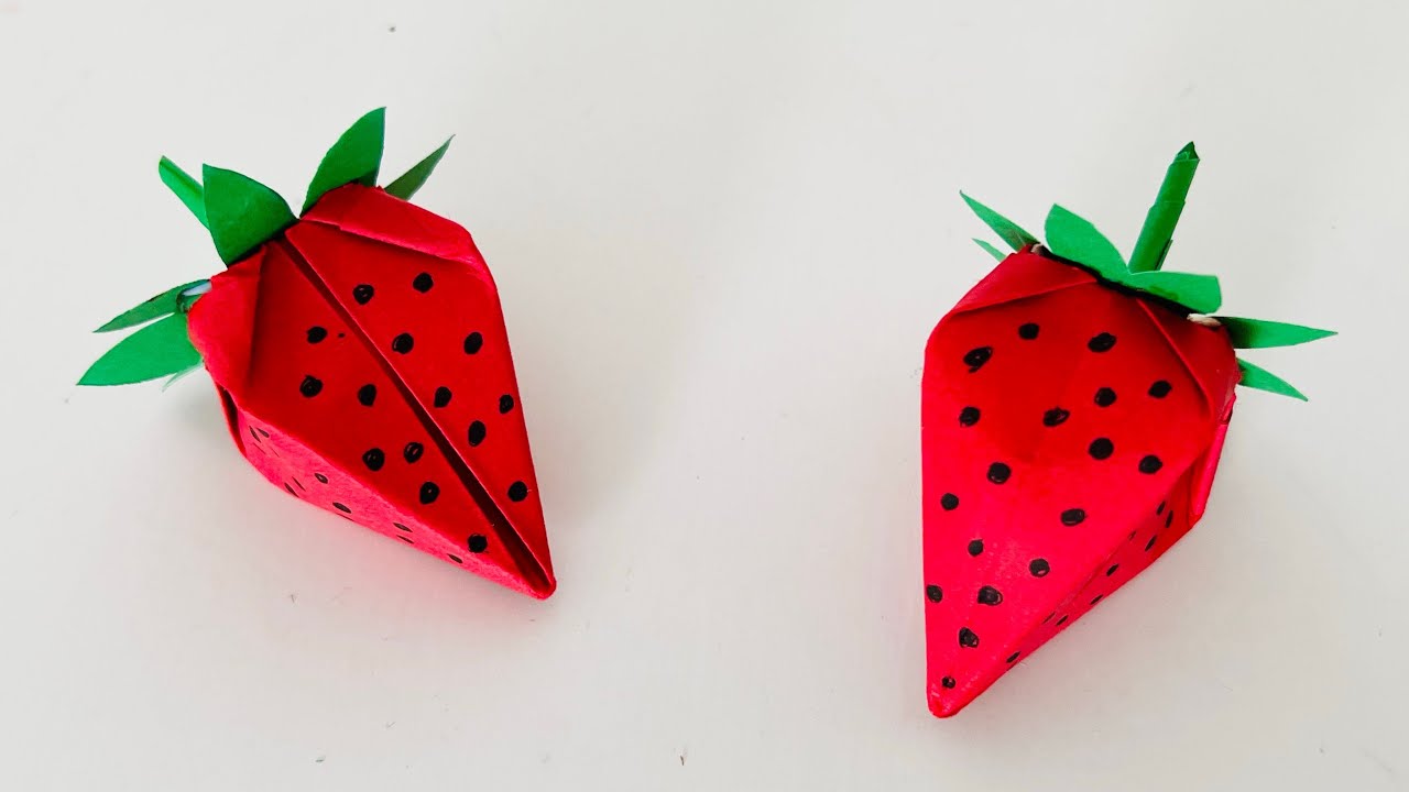 Easy 3d Origami Fruit