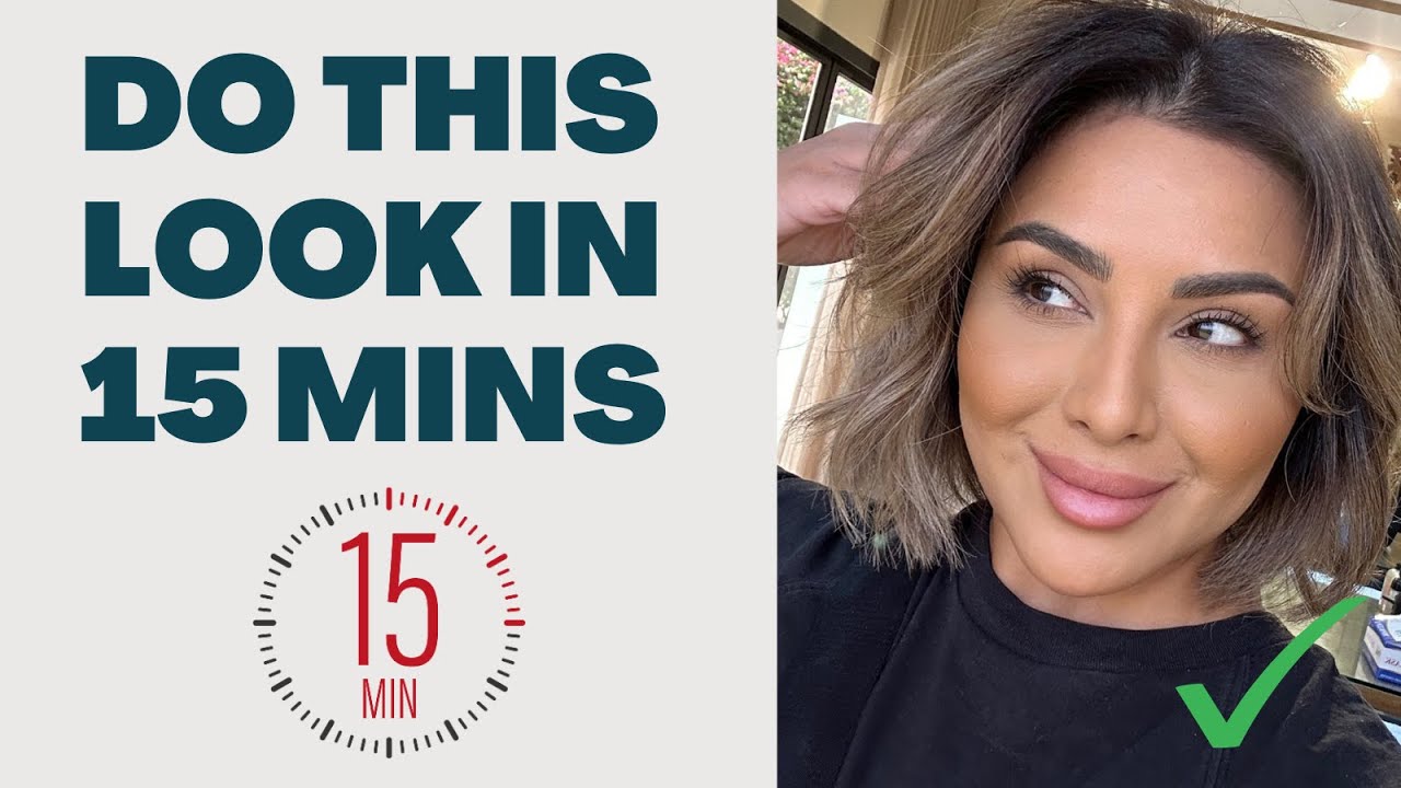 FLAWLESS NATURAL GLOWY MAKEUP IN 15 MINUTES | NINA UBHI - YouTube