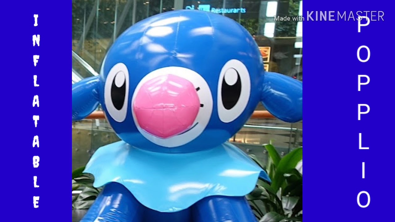 Inflatable Popplio! - YouTube
