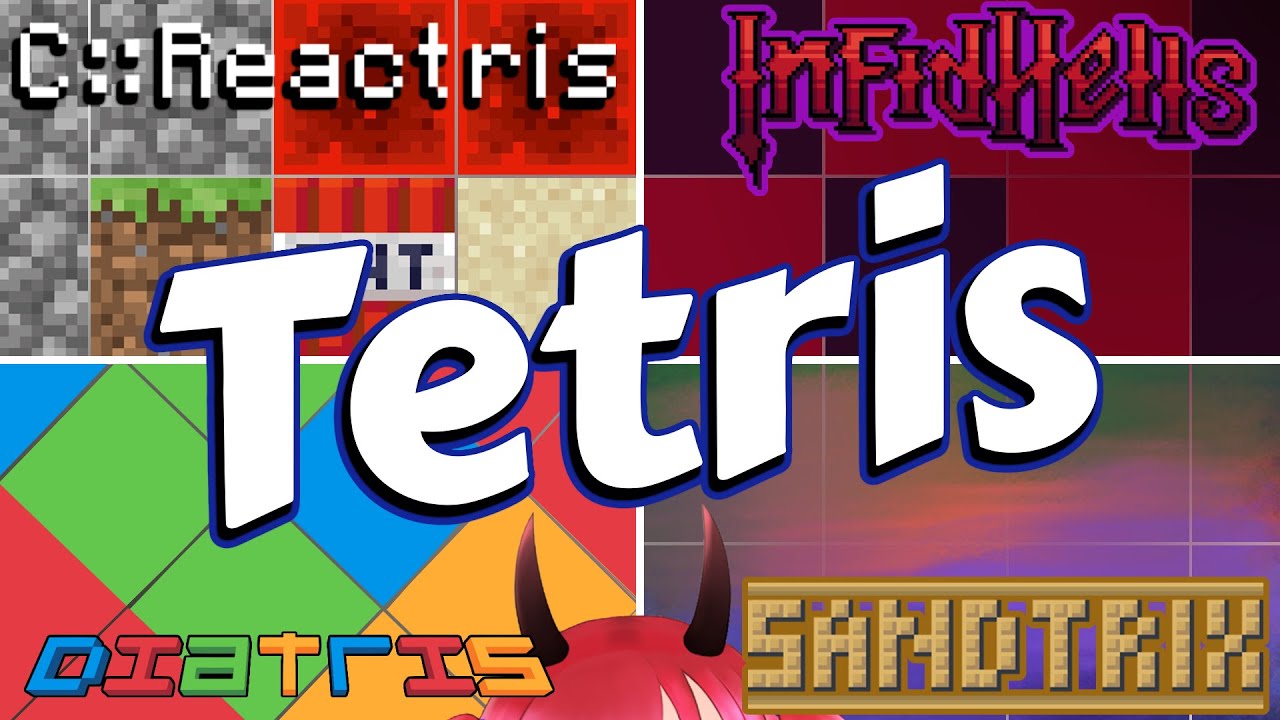 【TETRIS】Four Different Versions of Tetris!!!! - YouTube
