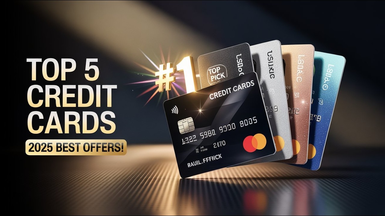 Top 5 Best Credit Cards in 2025 (Massive Rewards & Perks!) - YouTube