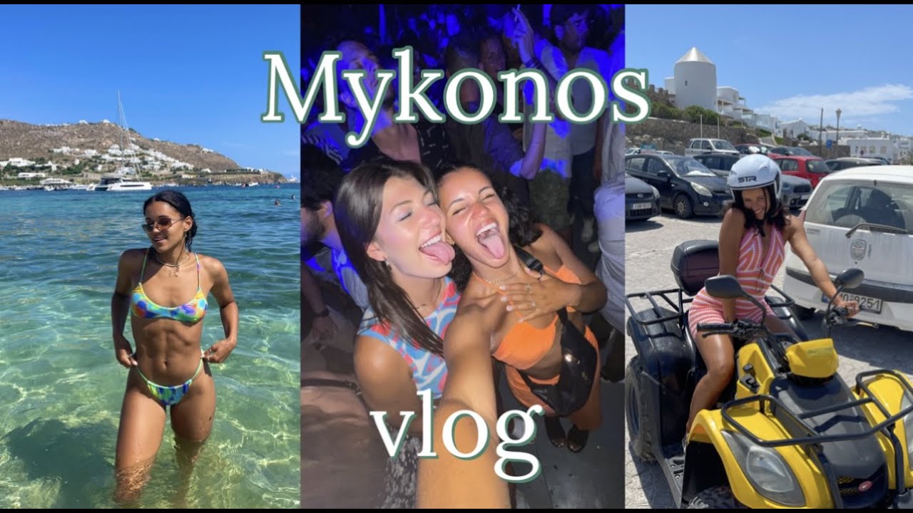 3 days in Mykonos | vlog - YouTube