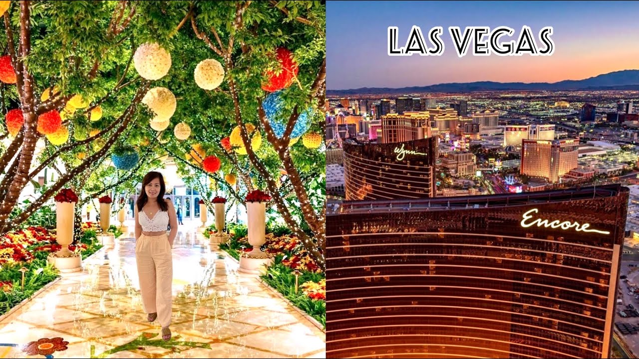 Encore Panoramic View Room Tour, Encore & Wynn Pools, Las Vegas Strip ...