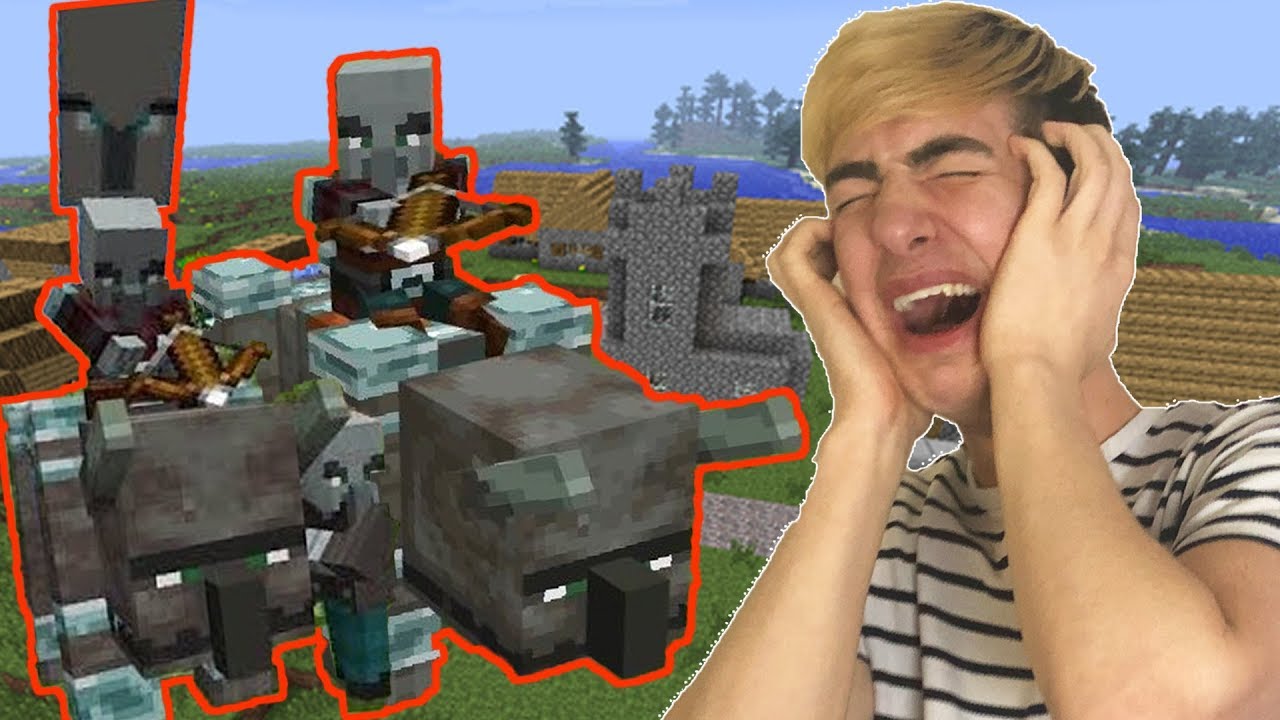 MY HOUSE GOT RAIDED IN MINECRAFT | PT 5 - YouTube