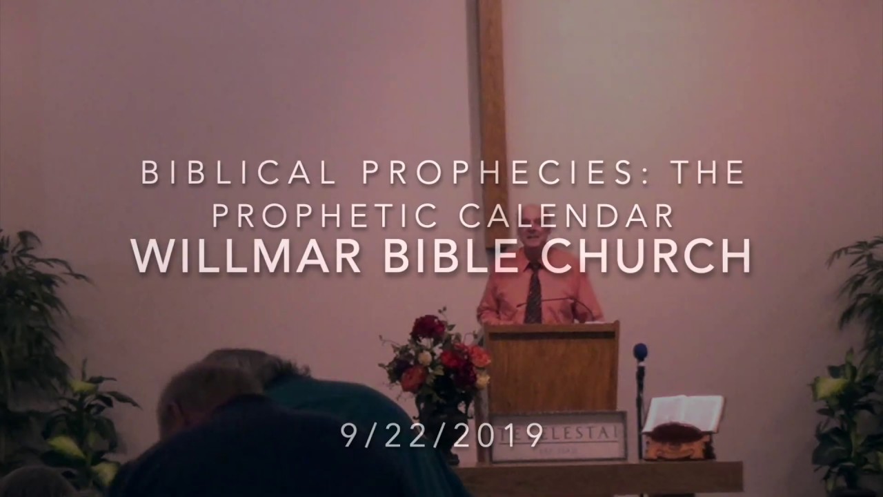 9/22/2019 Biblical Prophecies: The Prophetic Calendar 1st part - YouTube