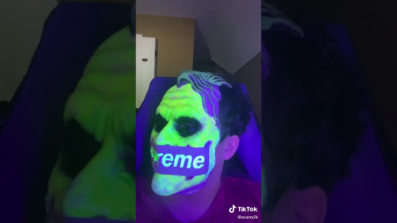 Free supreme joker face scan - YouTube