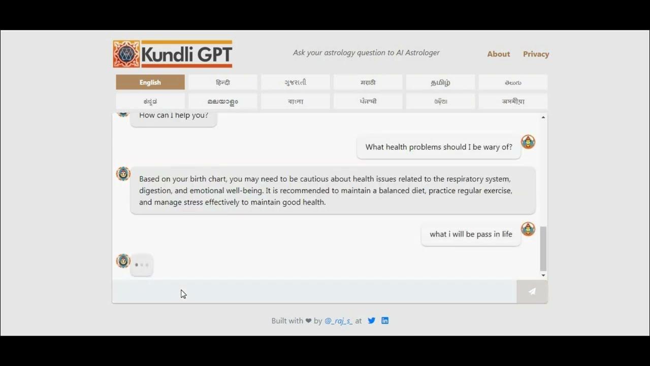 How to use kundli GPT? kundli gpt ai tool - YouTube