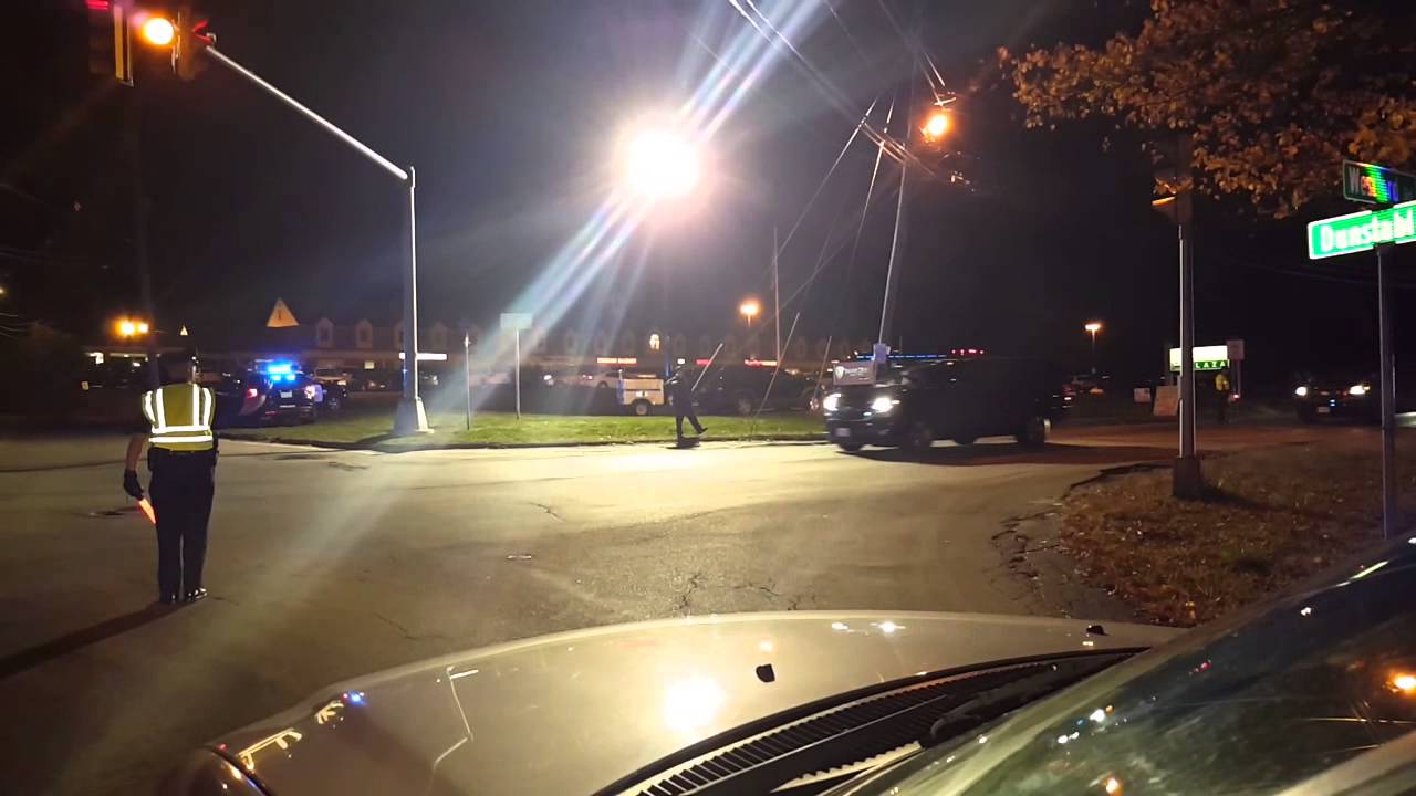 Donald Trump Motorcade. NEMLEC Motor Unit - YouTube