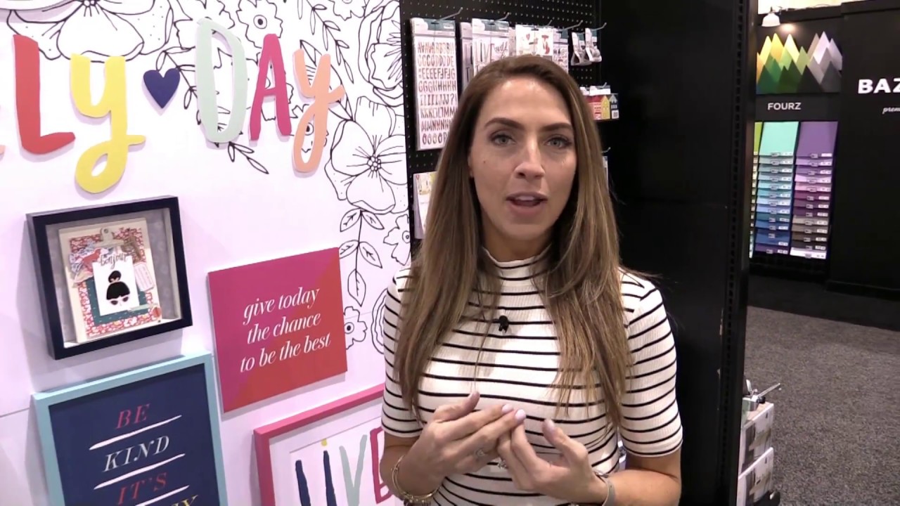 Dear Lizzy - Lovely Day Collection - American Crafts - YouTube