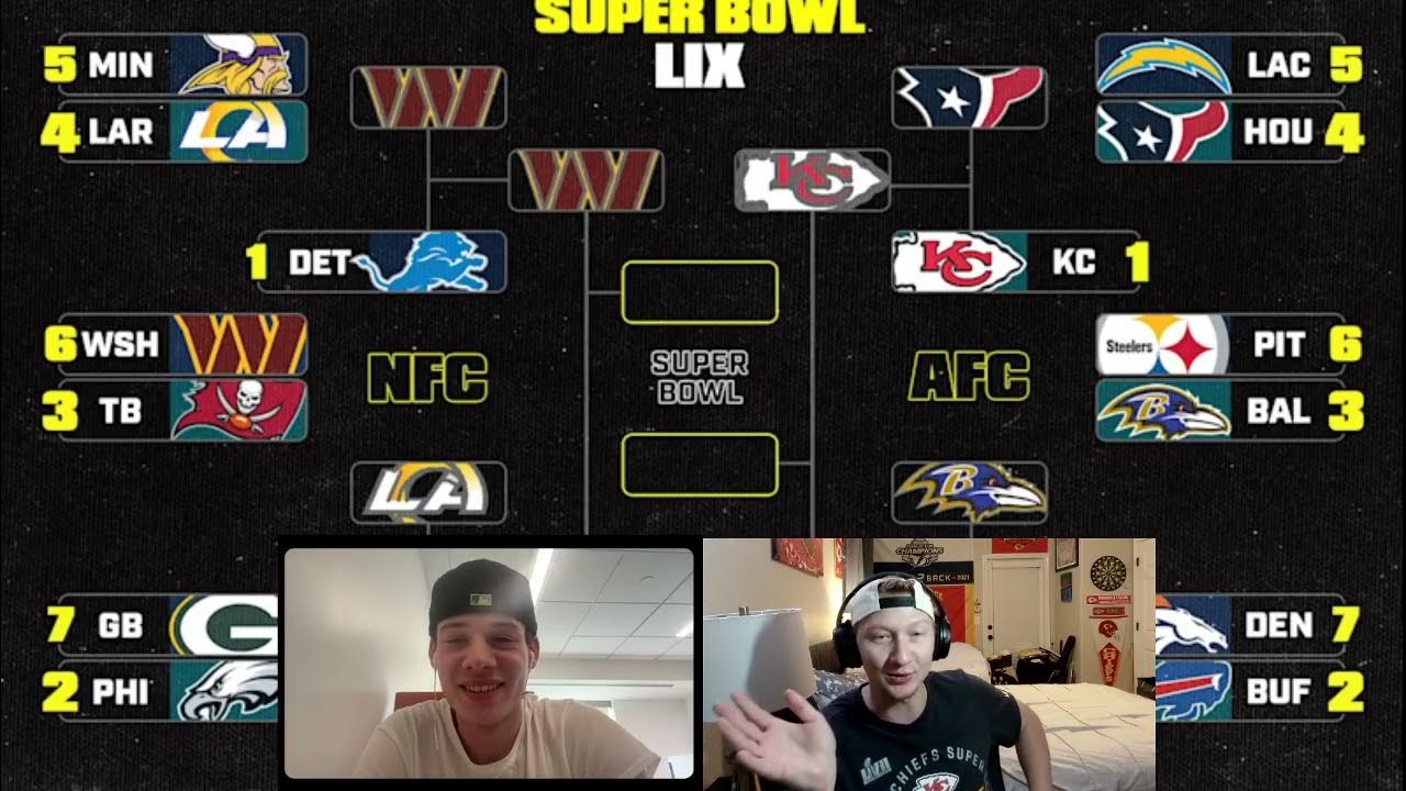 SUPER BOWL LIX Predictions with GiantsNinersDubsSharks! - YouTube