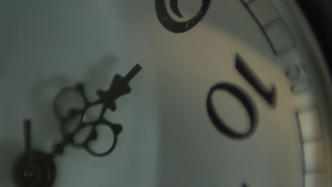No Copyright, Copyright Free Video.Close Up Video Of Clock Hands .Used ...