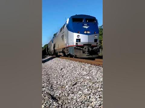 Amtrak Silver Star train P092 approaches Raleigh NC at Powell Drive 10/9/2023 - YouTube
