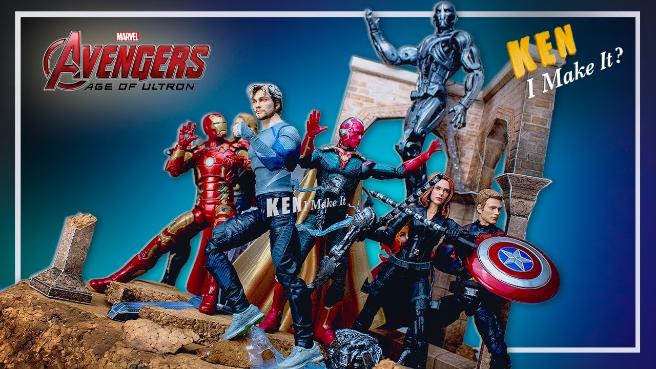 DIY AGE OF ULTRON DISPLAY (Part 2) - Avengers: Age of Ultron | Ken I ...