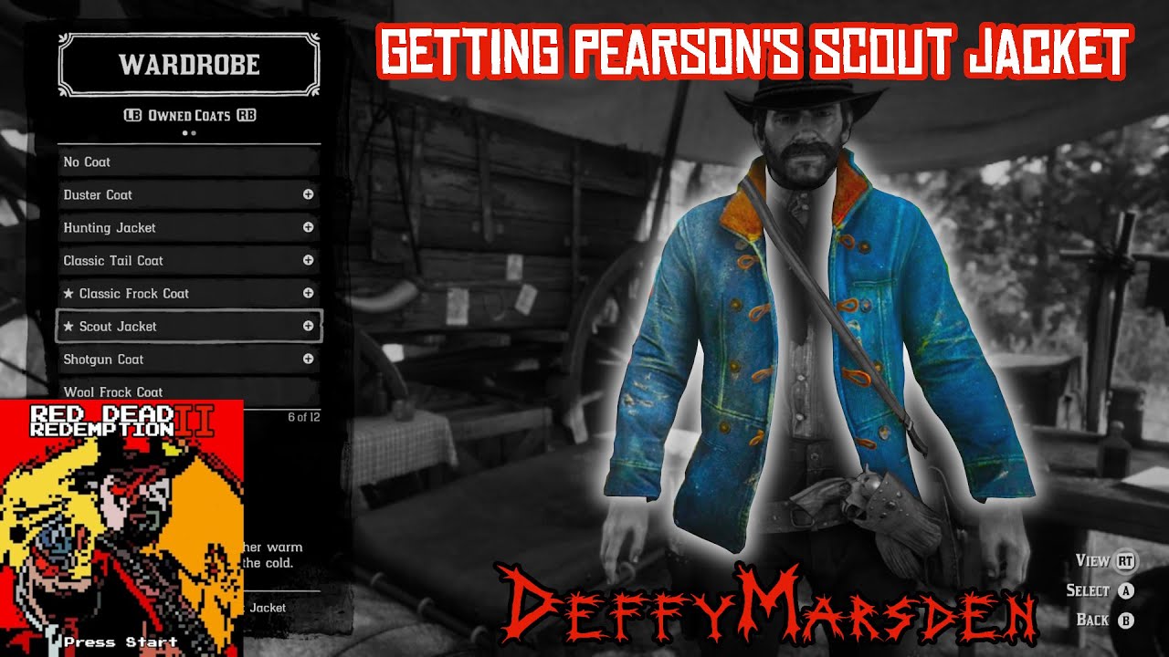Getting Pearson's Scout Jacket - Red Dead Redemption 2 - YouTube