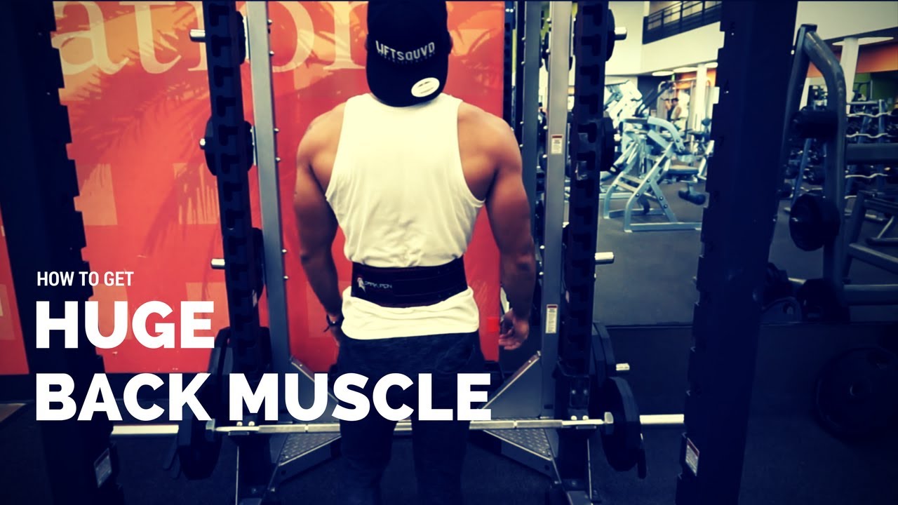 How to Get A Bigger Back At The Gym! - YouTube