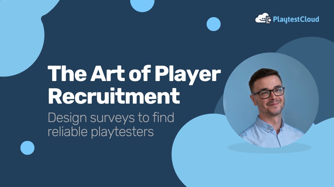 Screener Surveys: The Art of Player Recruitment - YouTube