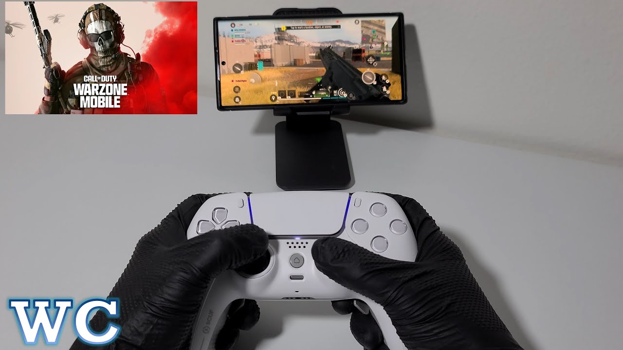 COD Warzone Mobile using the PS5 Scuf Reflex Controller - YouTube
