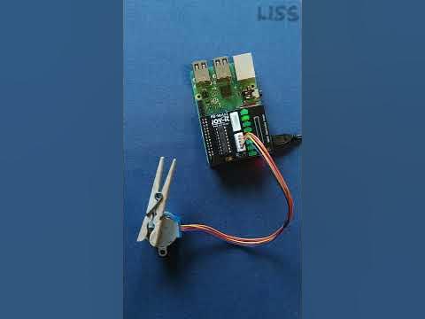 Raspberry PI driving stepper motor by RB-MOTO2 - YouTube