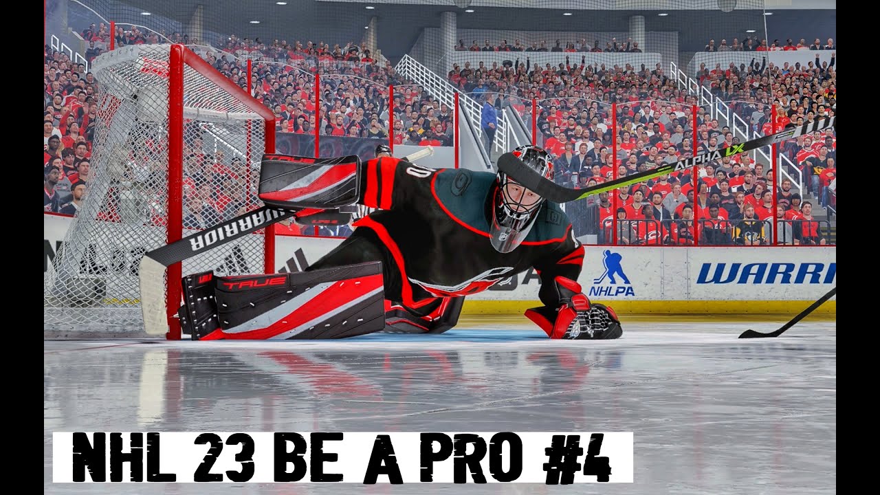 NHL 23 Goalie Be A Pro - EP4 - YouTube