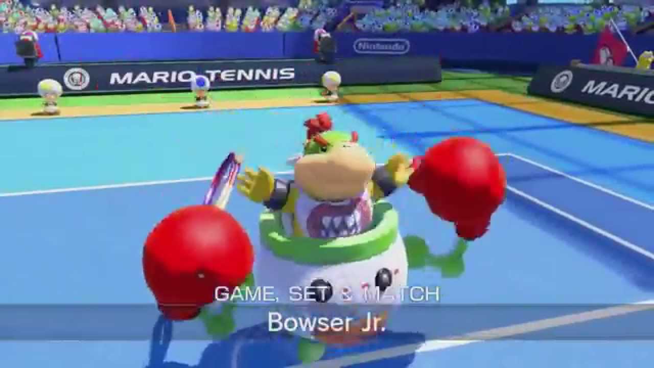 All 16 Character Victory Win Animations in Mario Tennis Ultra Smash ...