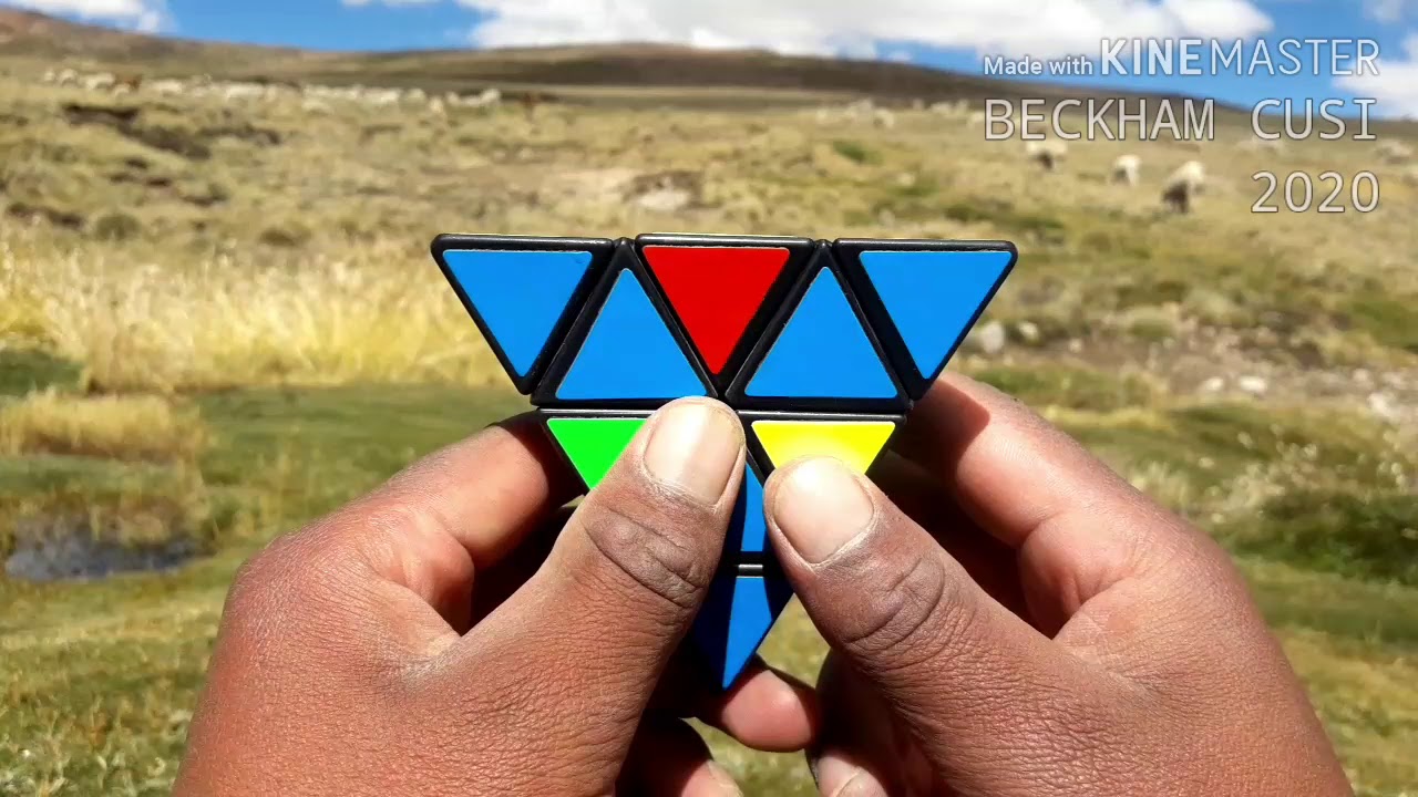 COMO RESOLVER UN PYRAMINX 3X3 NIVEL PRINCIPIANTE - YouTube