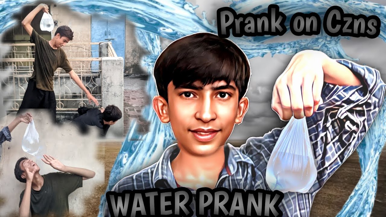 prank on cousin😁 water prank💦💧 - YouTube