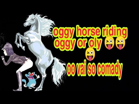 Oggy ka horse riding full masti game - YouTube