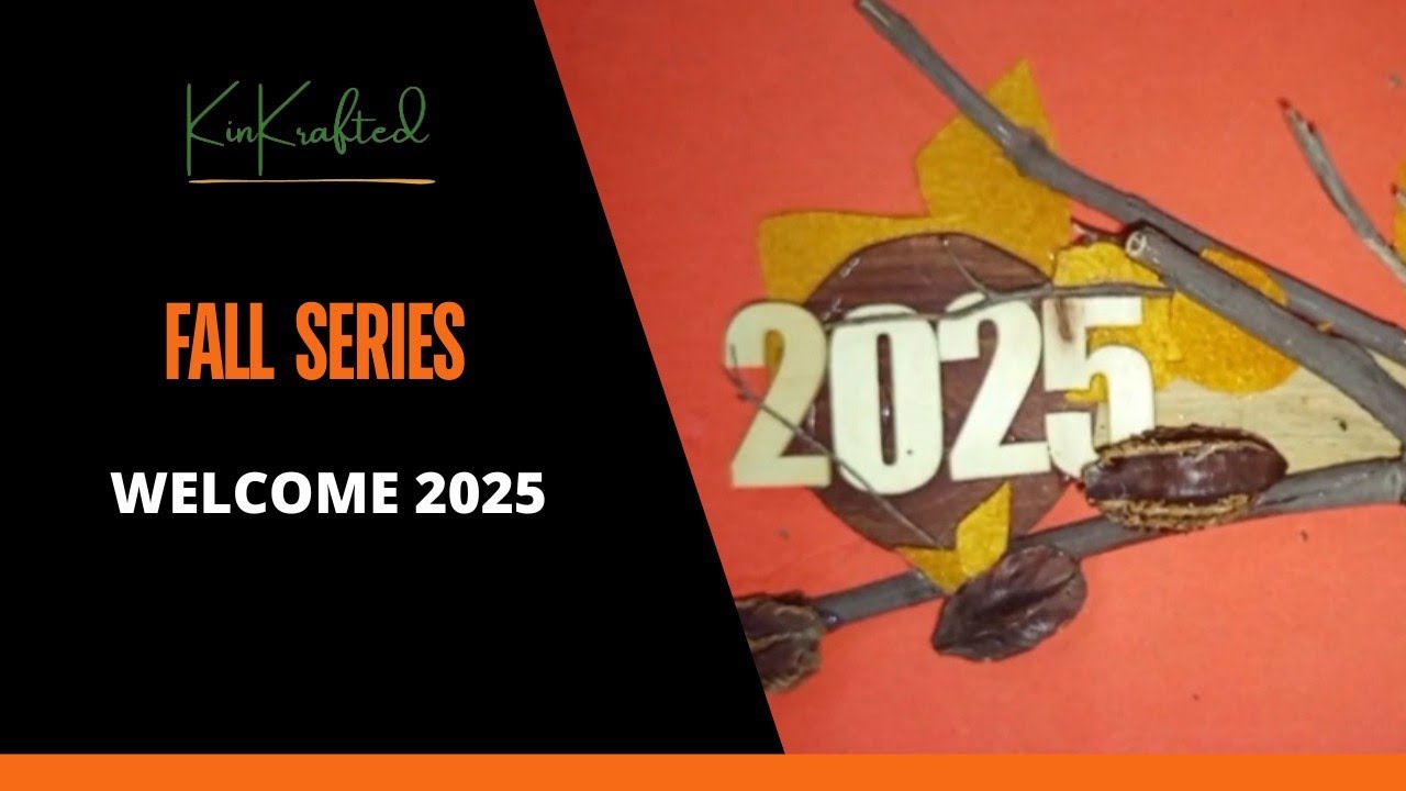 Autumn 2025 Craft | Popsicle Stick & Dry Leaf Masterpiece - YouTube