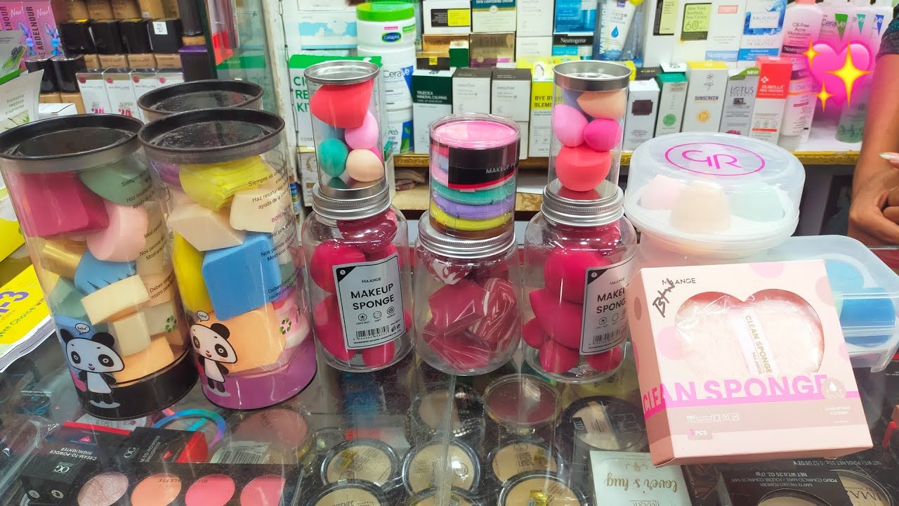 কিউট কিউট জার/বক্সসহ মেকআপ পাফ কিনুন 😍💖 / Makeup puff price in BD - YouTube