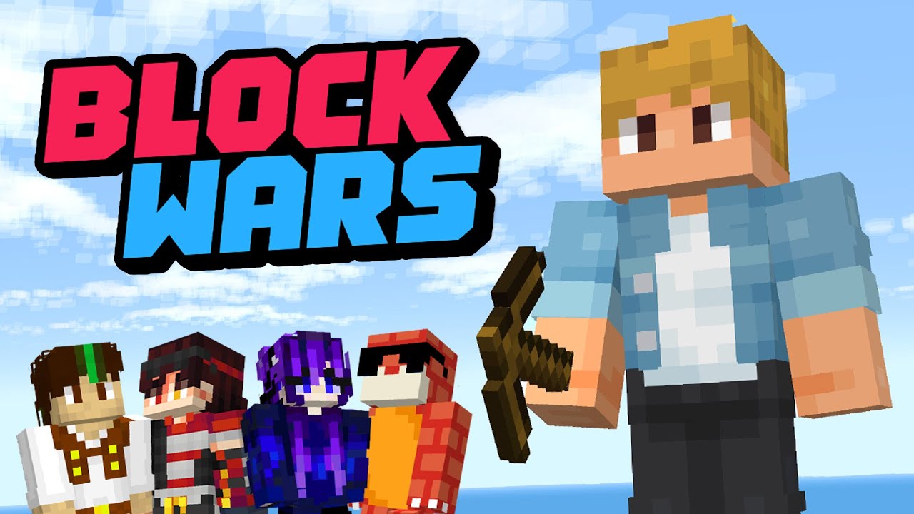 PLAYING BLOCKWARS!! /w SmallishBeans, Pangi, Ros & FireBreathMan! - YouTube