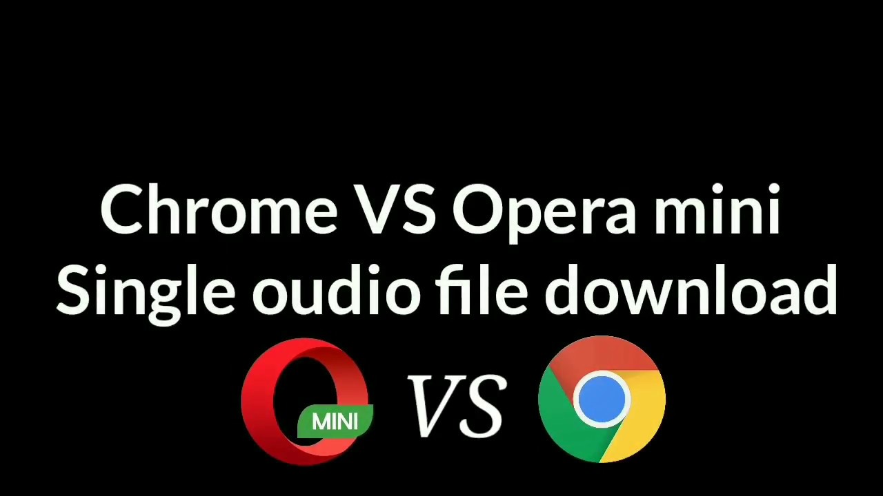 Chrome Vs Opera mini Speed test... - YouTube