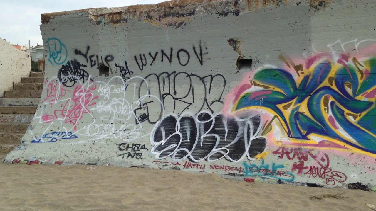 Ocean Beach Graffiti || San Francisco - YouTube