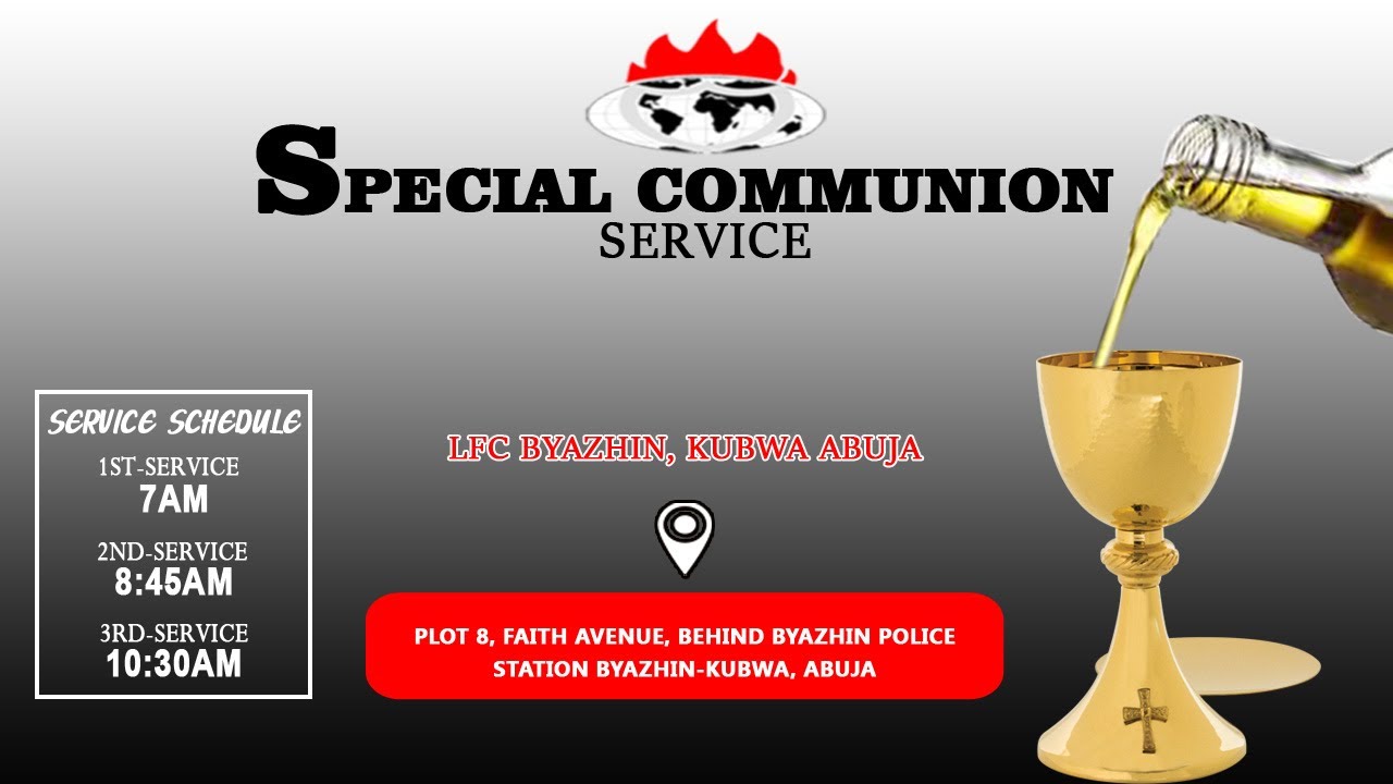 SPECIAL COMMUNION 2ND SERVICE | 20, DEC. 2020 - YouTube