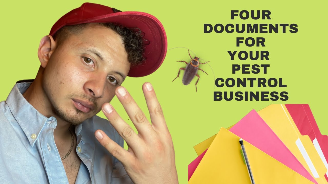 4 Documents You Need When Starting Your Own Pest Control Business - YouTube