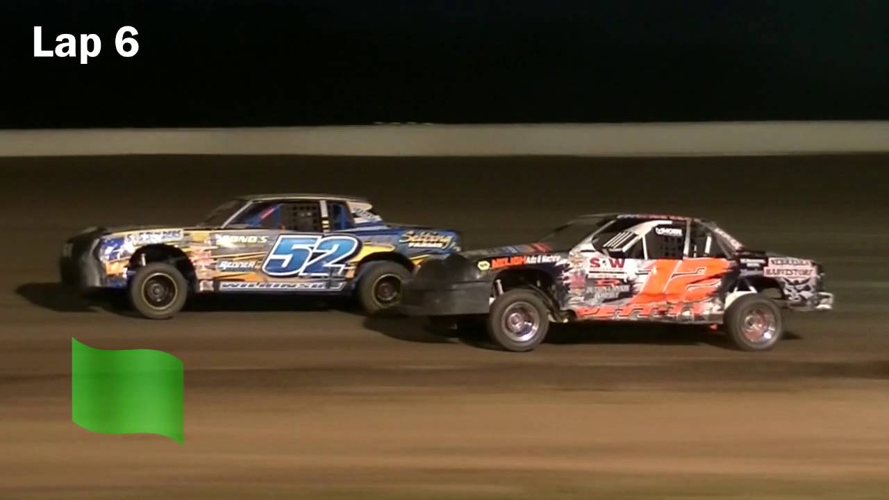 Stock Cars - Off Road Speedway (8-20-16) - YouTube