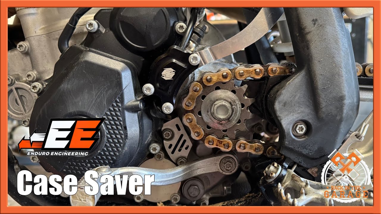KTM Case & Slave Cylinder Guard | Back in the Garage - YouTube